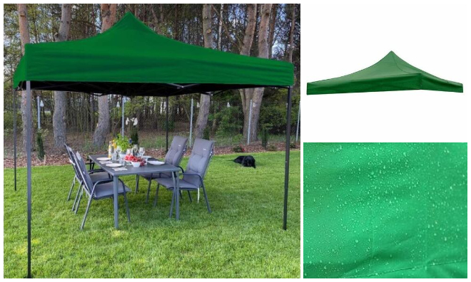 Pavilon tetőponyva 2.9x2.9 m - 7 990 Ft - Gruppi.hu