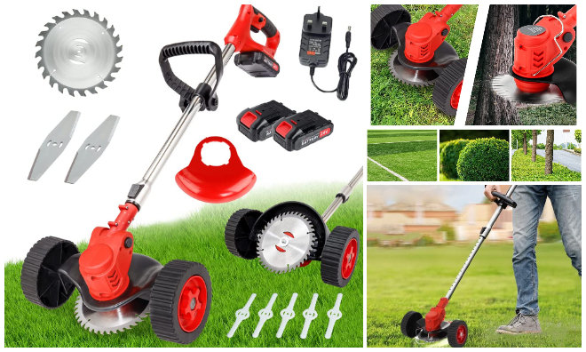 KIYOSHI kerekes akkus fűkasza 24V - 15 750 Ft - Gruppi.hu