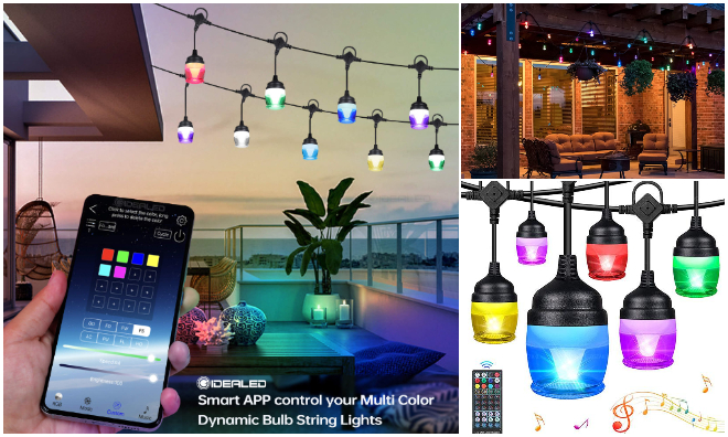 Bluetooth kültéri okos LED égősor - 8 490 Ft - Gruppi.hu
