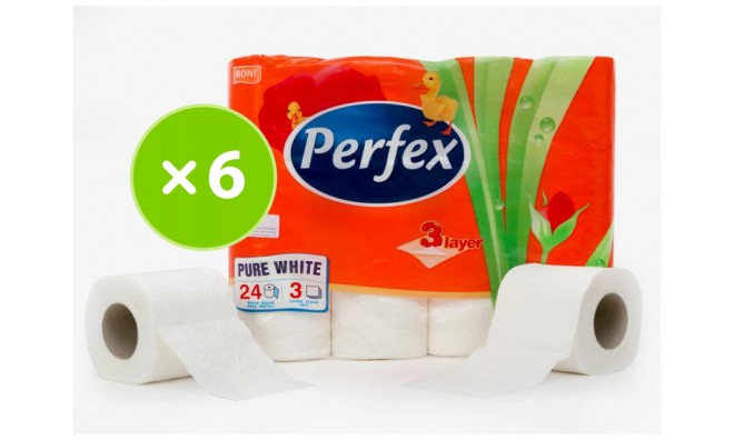 6x24db 3 r. PERFEX WC-papír - 7 990 Ft - Gruppi.hu
