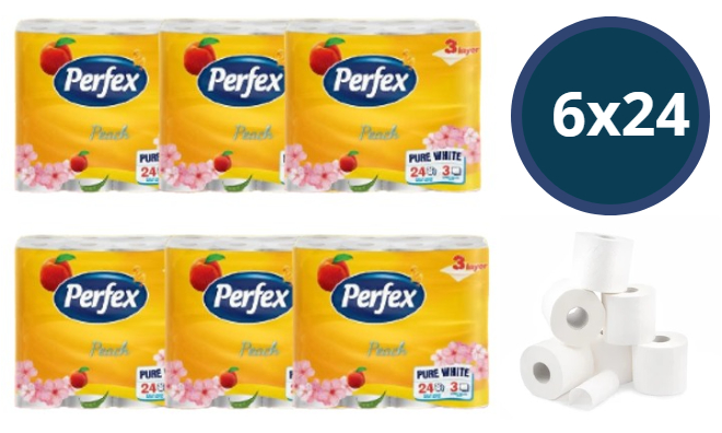 PERFEX 6x16 db WC papír GIGAPACK - 6 590 Ft - Gruppi.hu